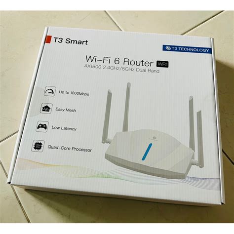 เราเตอร์ T3 Network Ax1800 Wi Fi 6 Router Shopee Thailand