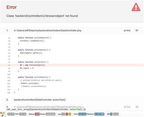 How To Handle Errors And Exceptions In The Yii Framework Esolution Inc