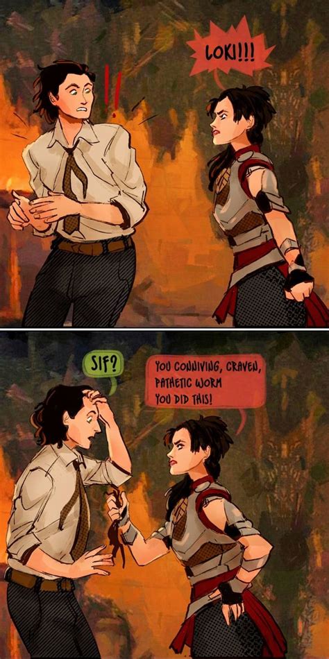 Loki And Sif Loki Marvel Loki Fanart Loki