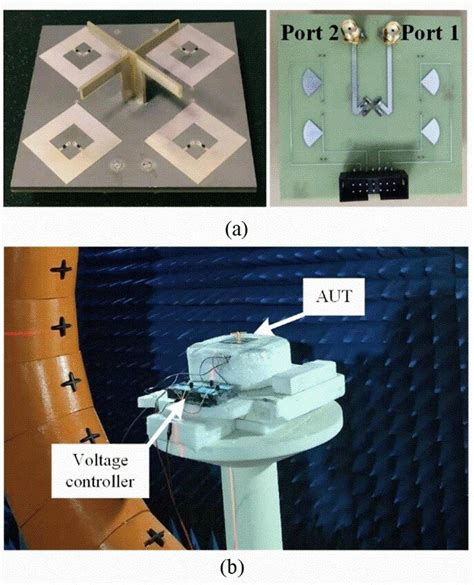 Fabricated Two Dimensional Dual Polarized Pattern Reconfigurable