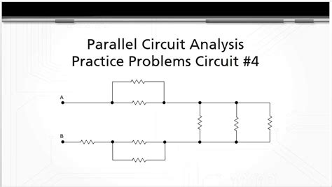 Parallel Circuit Analysis Practice Problems Circuit 4 Wisc Online Oer