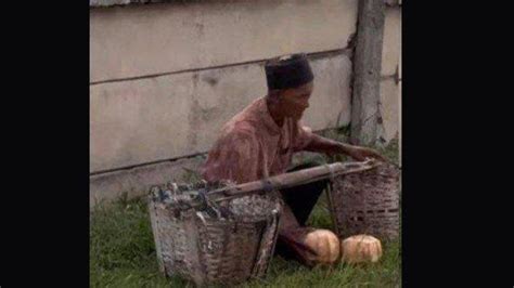 Kisah Mbah Imang Tiap Hari Jalan Kaki 4 Jam Pikul Dagangan Rela Tahan Lapar Demi Istri Bisa