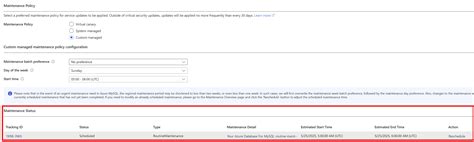 在 Azure 门户中设置计划维护 Azure Database For Mysql Flexible Server Azure Docs