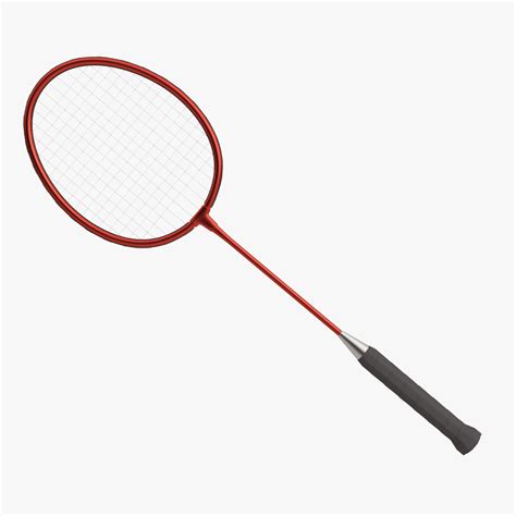 Badminton Racket 3d Model 19 Xsi Obj Ma Lwo C4d 3ds Max Free3d