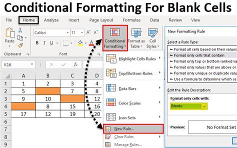 Excel Conditional Formatting For Non Blank Cells Made Easy