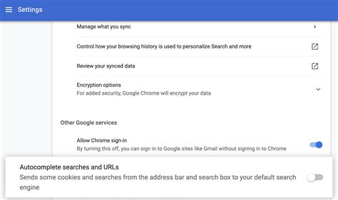 How To Disable Chromes Url Bar Autosuggestions Stefan Judis Web