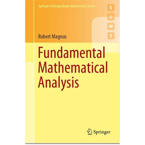 Учебники Fundamental Mathematical Analysis 2020 Springer купить с доставкой по выгодным