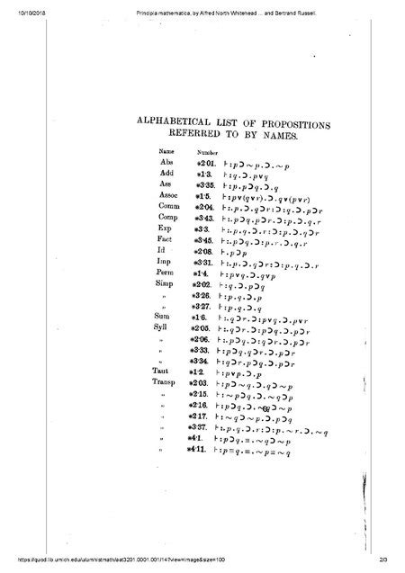 Principia Mathematica Wikipedia