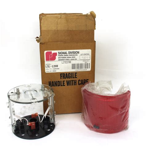 Signal Division Lsl 120r Series 3 Litestak Light Module 120vac Red