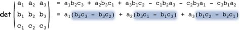 matrix determinant
