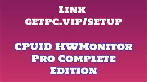 🔸cpuid Hwmonitor Pro🙏 How To Install 💻pc Laptop [tutorial 2024 No