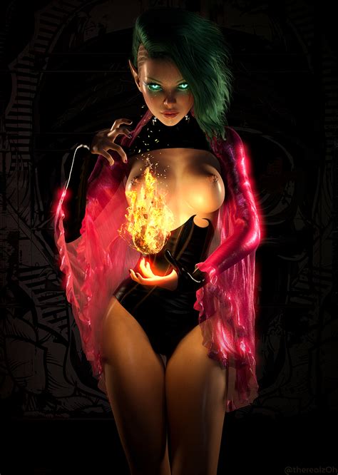 Fantasypunk Elven Mage By Therealzoh Hentai Foundry