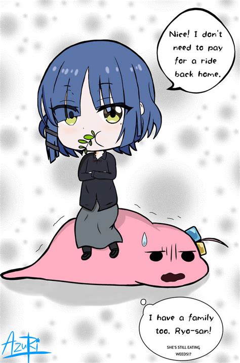 Ryo Rides On Tsuchinoko Bocchi By Thegreatazuri Sama On Deviantart