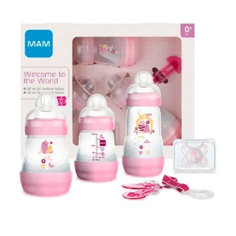 Mam Set Biberon Rose Docmorris France