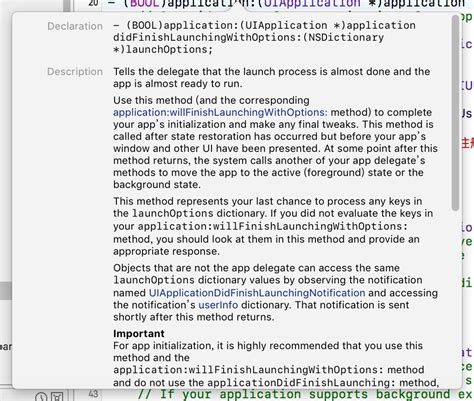 Cocoa Touch How To Hide Objective C Delegate Method Comments Out Of