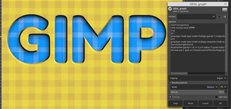 Gimp Has A Filter Called Gegl Graph Which Can Apply Multiply Filters