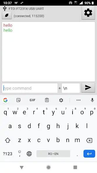 Uart Terminal Connect To Arduino Via Otg Online Game With Uptoplay