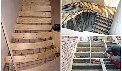 Как сделать бетонную лестницу своими руками