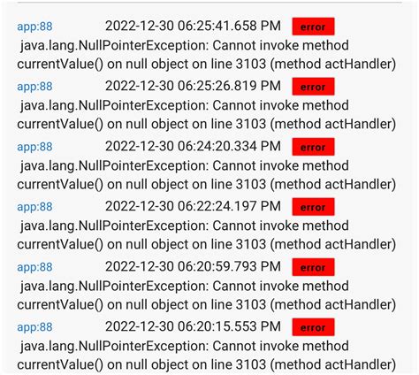 Rm Erroring Apps Hubitat