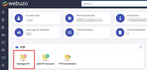 Delete An Ftp User Account In Webuzo A Quick And Easy Tutorial Web Hosting Stuff