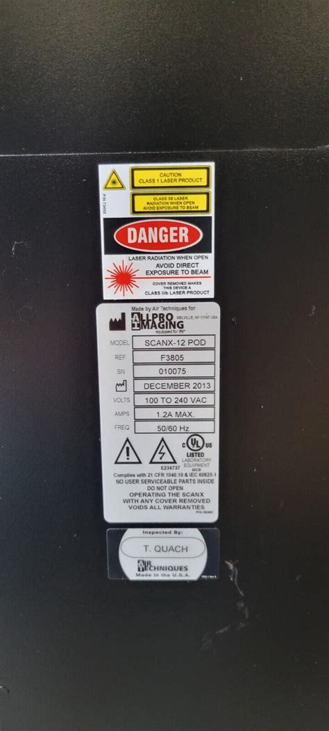 Refurbished Air Techniques Scanx 12 Pod Digital Imaging Scanner Gotahaveitdental