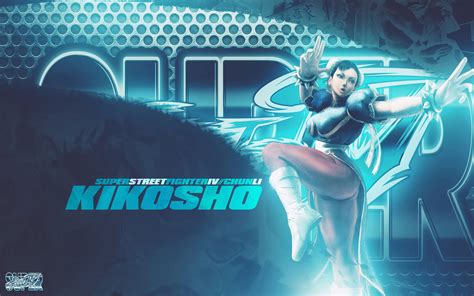 Chun Li Super Street Fighter 4 Wallpaper By Bosslogic