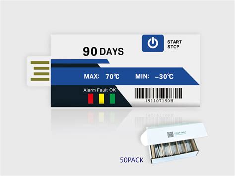 Thermis Log Disposable Temperature Recorder Freshliance Electronics Co Ltd
