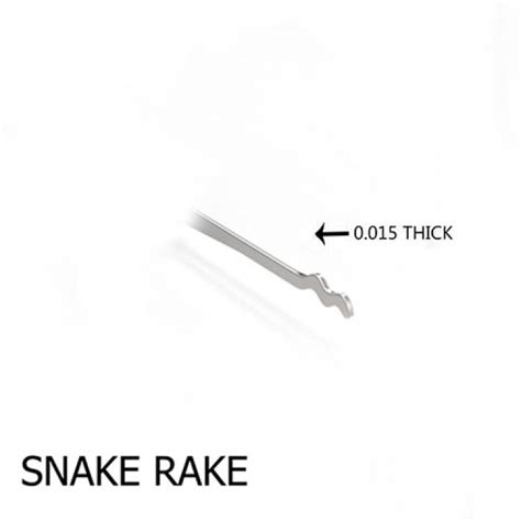 Lockpick Snake Rake 038