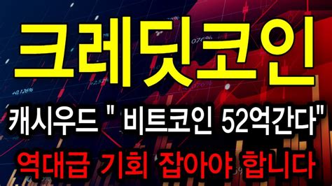 크레딧코인 코인 십년에 한번 올까 말까 한 인생 역전 기회 크레딧코인코인크레딧코인코인전망크레딧코인코인분석 Youtube