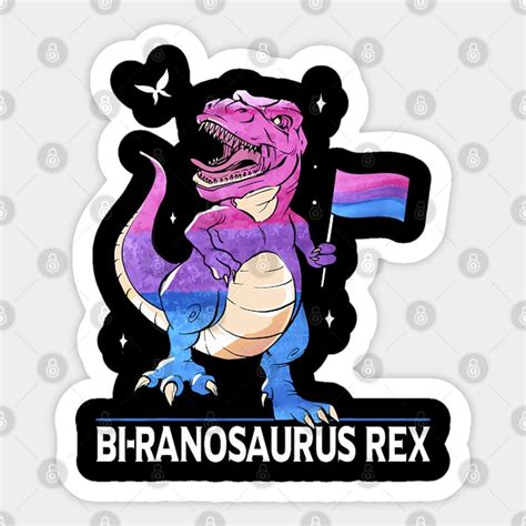 Bi Ranosaurus Bi Dinosaur Bisexual T Rex Lgbtqia Pride Month Bi