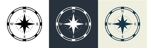 윈드로즈 실루엣 아이콘 세트 나침반 항해도 제작 글리프 픽토그램 로즈 윈드 네비게이터 아이콘 모험 방향 노스 사우스 웨스트 이스트 사인 격리된 벡터 일러스트 레이 션
