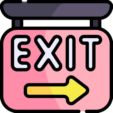 Exit Free Security Icons