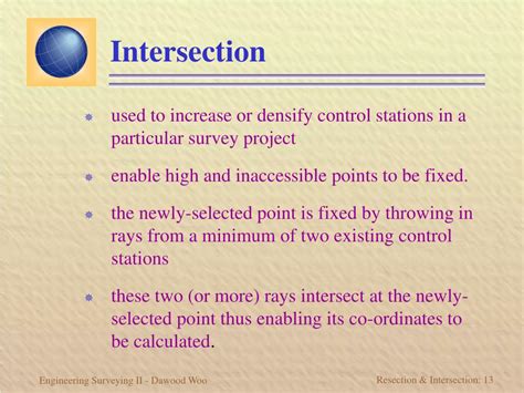 Ppt Single Point Fixing Resection Powerpoint Presentation Free Download Id 334027