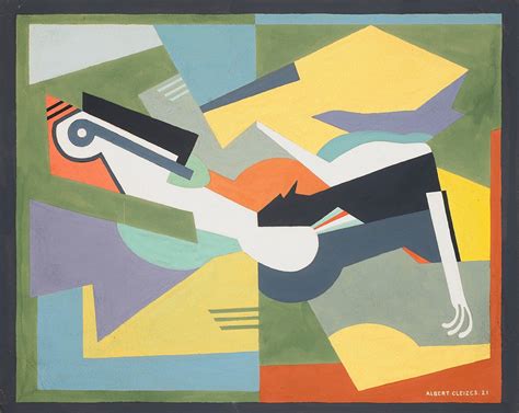 Nu Allongé Ou Femme Nue Cubiste Artvee
