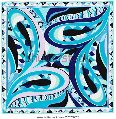 Pucci Floral Seamless Photos Images And Pictures Shutterstock