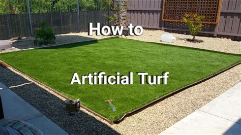 How To Install Artificial Grass Artificial Grass