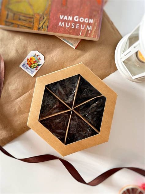 Шестигранник под орехи сухофрукты чай крафт Centerpack