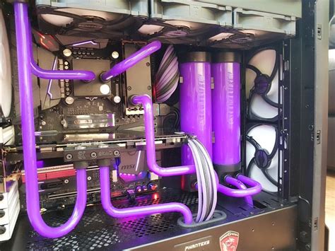 Custom Loop Just Finished I7700k Cpu 64gb Corsair Vengeance Ram Gtx