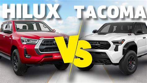 Toyota Hilux Vs Tacoma Lo Que Nadie Te Dice… Youtube