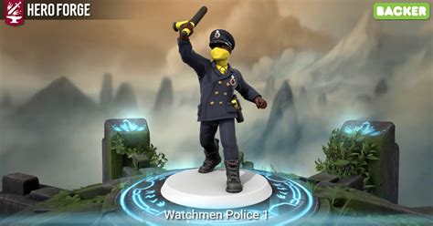 Watchmen Police 1 Made With Hero Forge