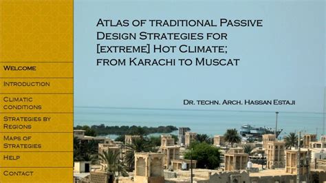 Hassan Estaji On Linkedin A Demo Of Interactive Atlas Of Traditional Passive Design Strategies For