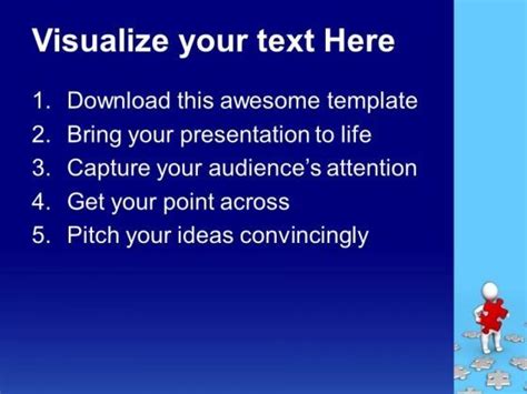 Man With Right Solution PowerPoint Templates Ppt Backgrounds For Slides