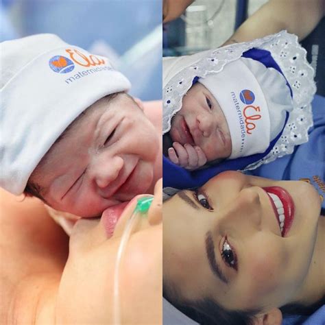 Foto Maria Flor E Maria Alice As Duas Filhas De Virg Nia Fonseca Nasceram Muito Parecidas