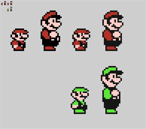 10x I Made Idle Sprite Smb3 Styled Smb2 Luigi By Abbysek On Deviantart