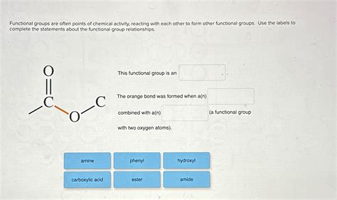 Solved Functional Groups Are Often Points Of Chemical