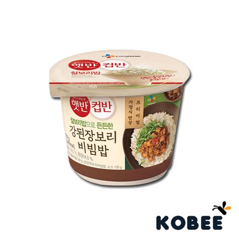 Cj Cupban Barley Bibimbap Soybean Sauce 280g Shopee Malaysia