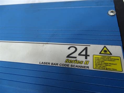 Accu Sort Model 24 Series Ii Laser Barcode Scanner