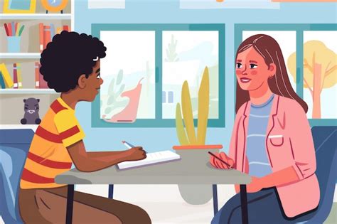 Premium Photo Supportive Teaching In A Sensoryfriendly Classroom For