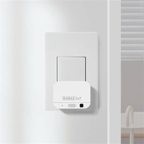 라맥스 라맥스 Iot 스마트 미니 스위치 버튼 누워서불끄기 Rsa 021r Ir리모컨기능 위시버킷