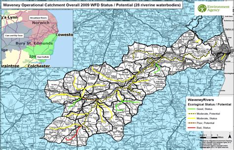 Thames Water Catchment Area Map